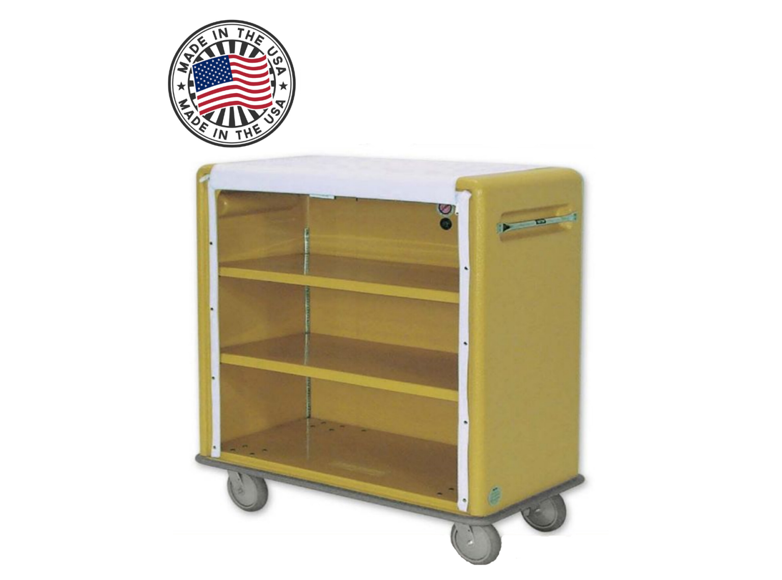 Sanitrux® Heavy Duty Commercial Laundry Linen Carrier Cart On Wheels L ...