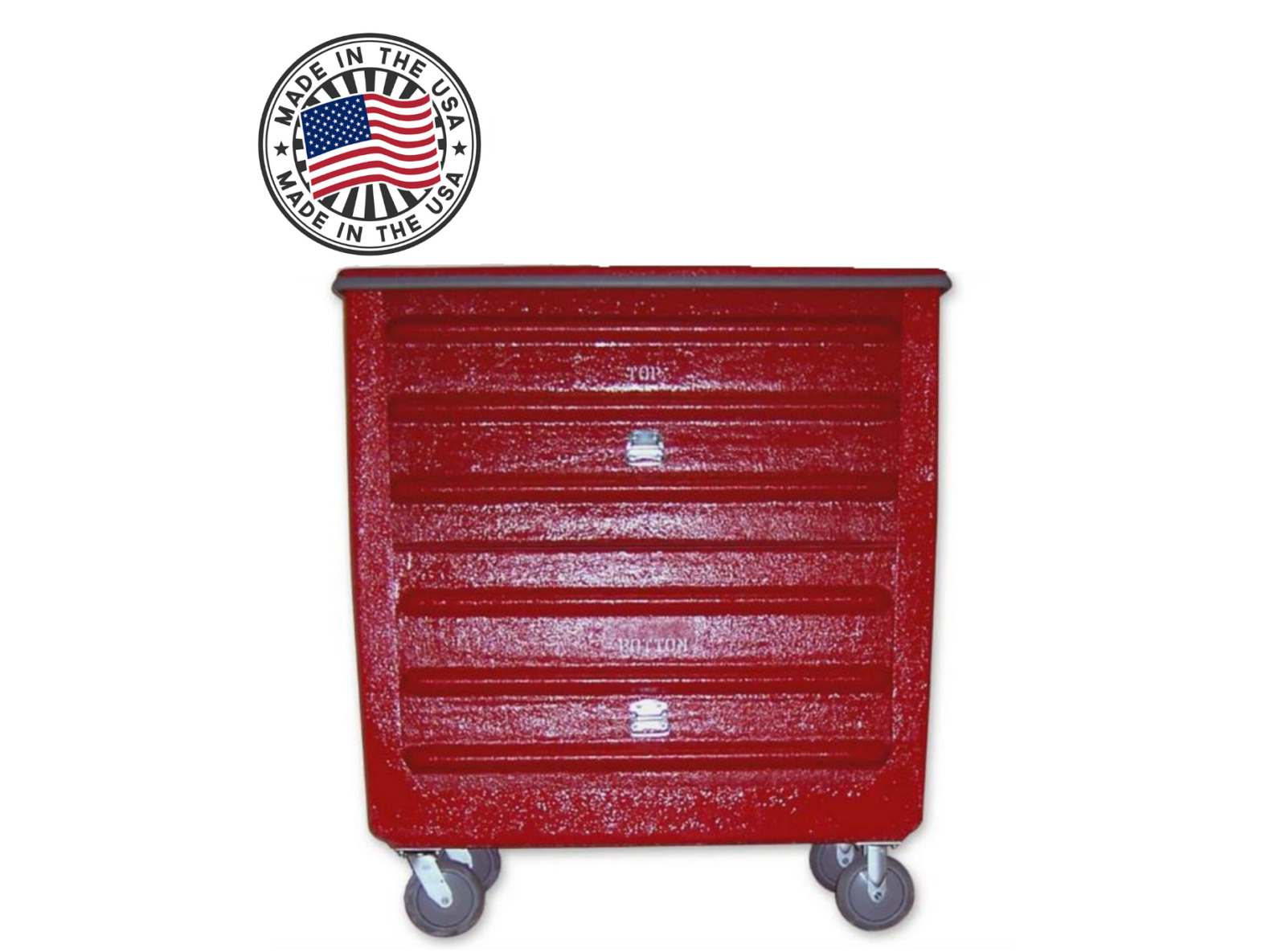 Sanitrux® Trash Cart TC-650-LFL – Commercial Heavy Duty Laundry Carts ...